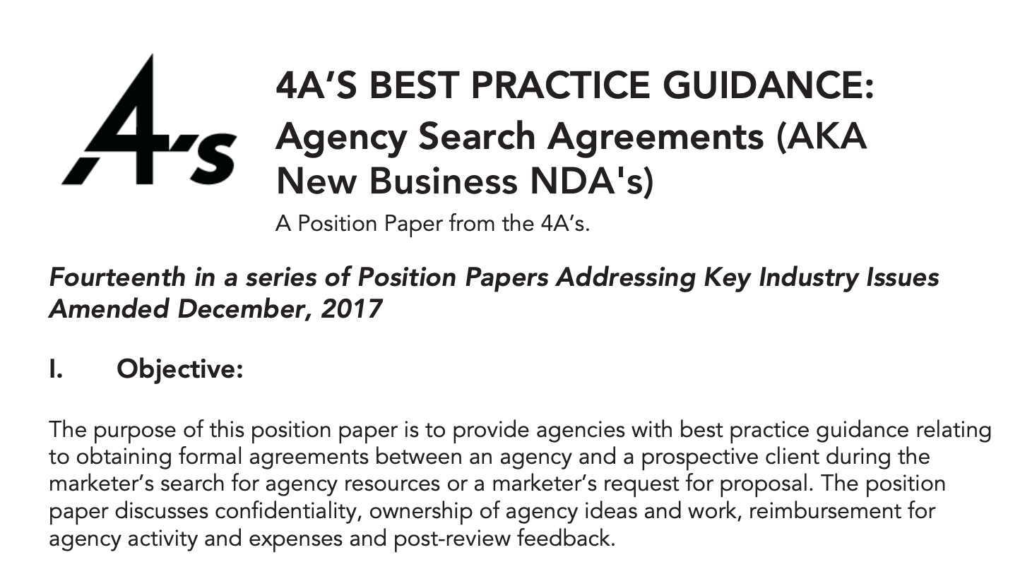 The Best NDA for Marketing Agencies